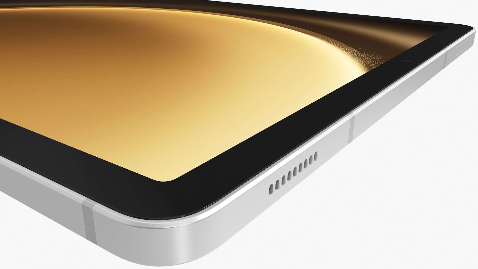 Samsung Galaxy Tab S9 FE Silver 3D - TurboSquid 2147407