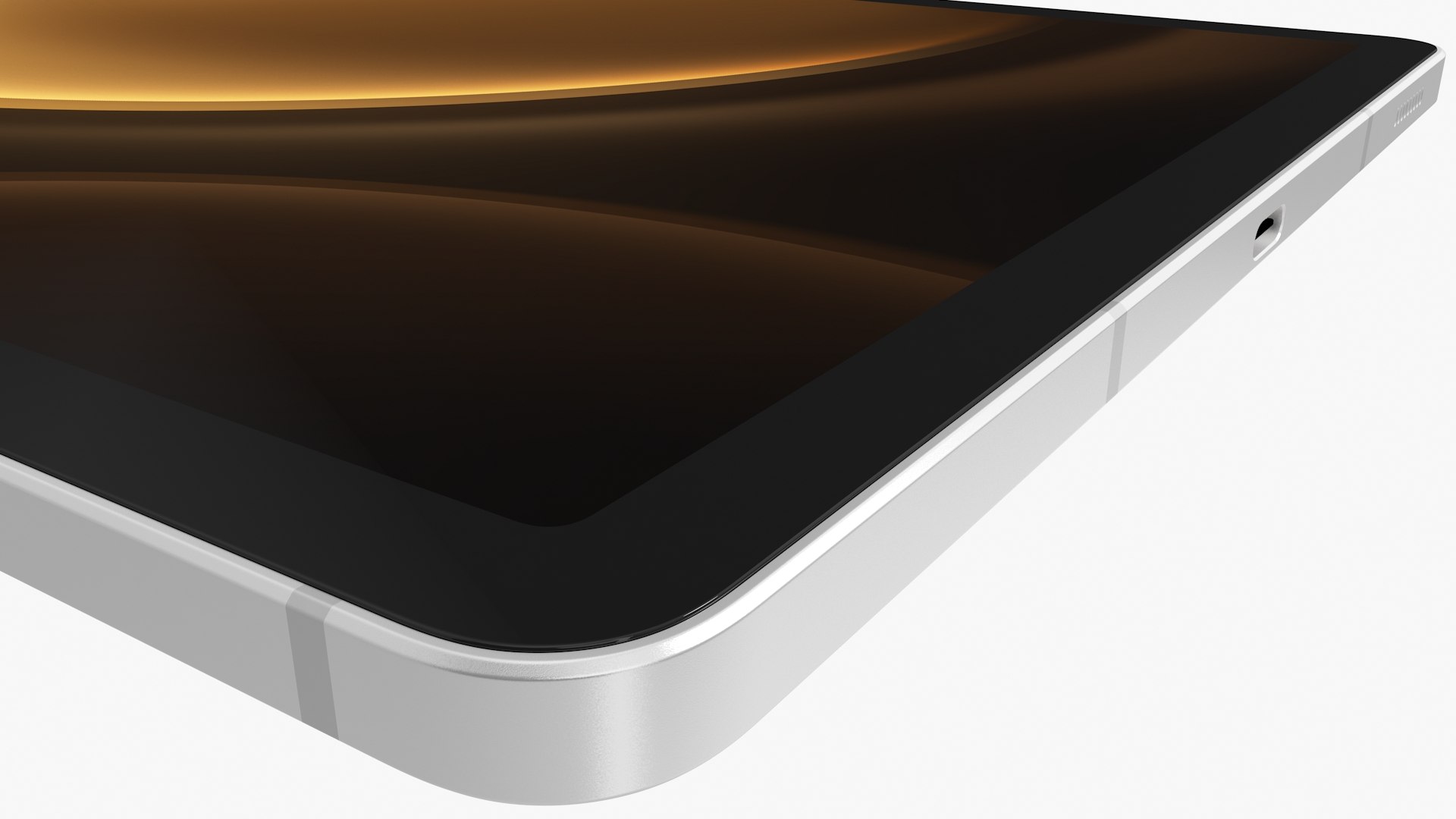 Samsung Galaxy Tab S9 FE Silver 3D - TurboSquid 2147407