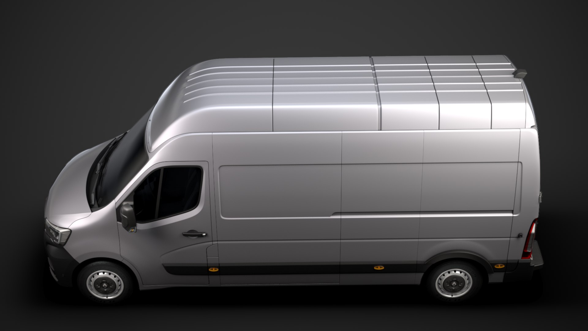Renault master l3h3 van 3D model - TurboSquid 1500613