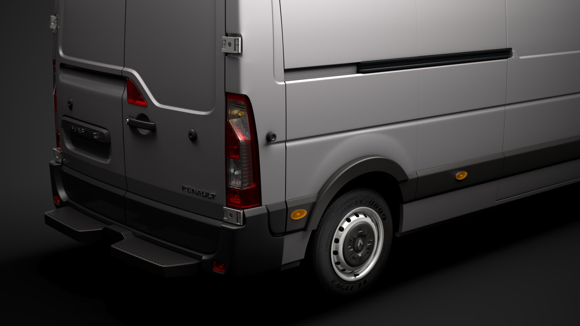 Renault master l3h3 van 3D model - TurboSquid 1500613