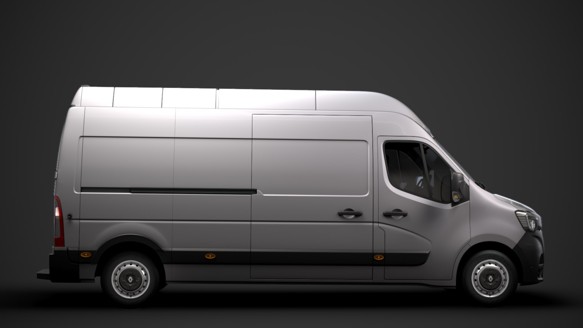 Renault master l3h3 van 3D model - TurboSquid 1500613