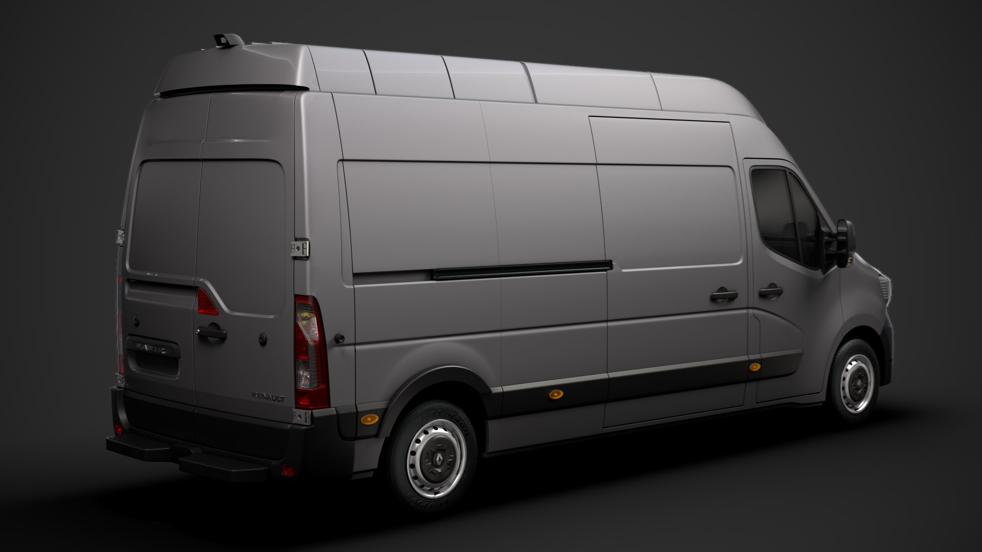 Renault master l3h3 van 3D model - TurboSquid 1500613