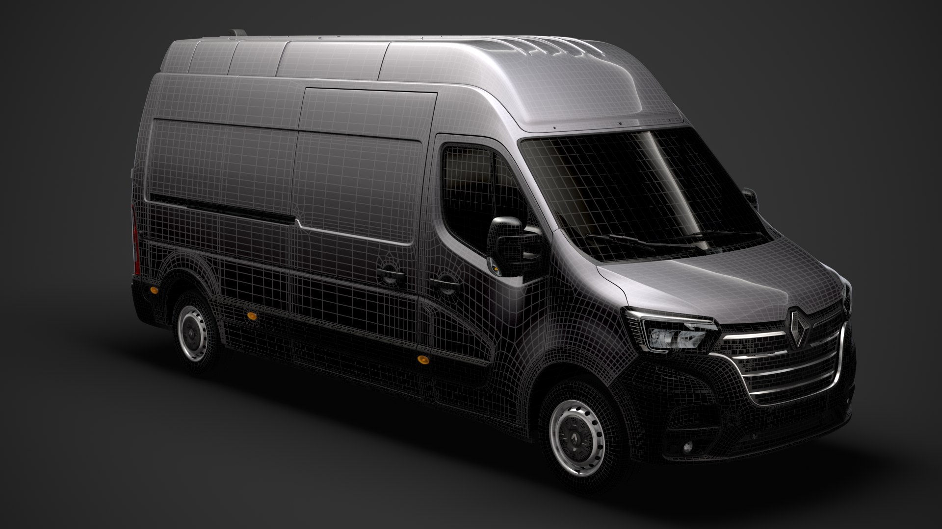 Renault master l3h3 van 3D model - TurboSquid 1500613