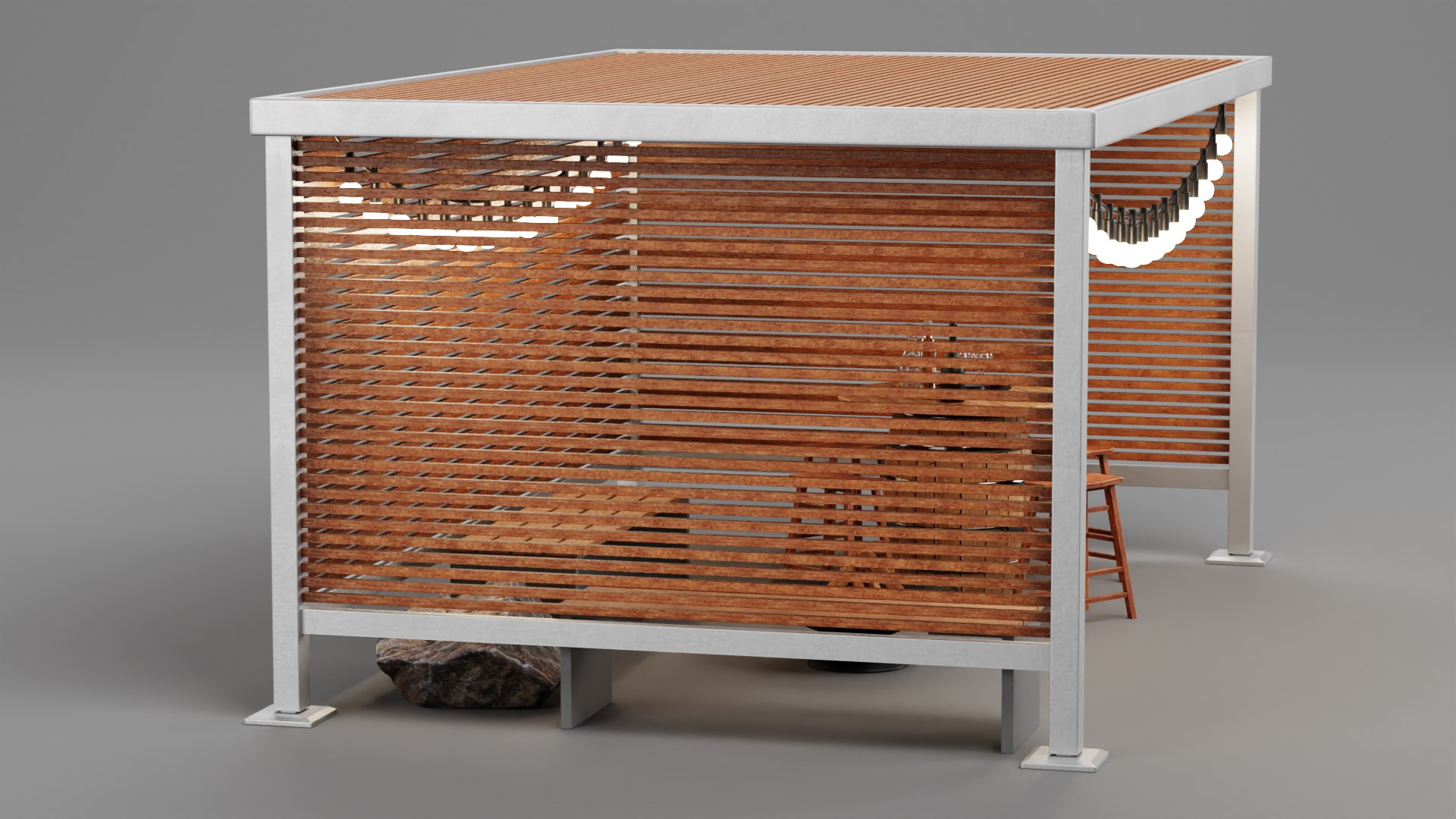 3D Model Gazebo Setup 08 - TurboSquid 2056834