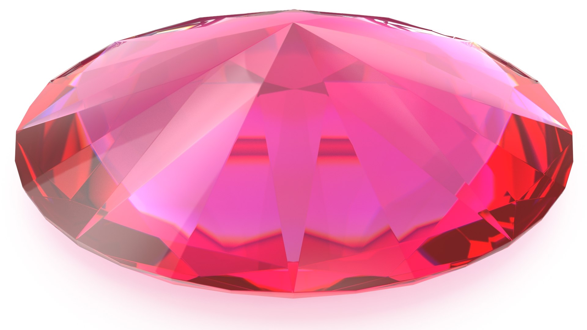 Oval Cut Pink Topaz 3D model - TurboSquid 1863283