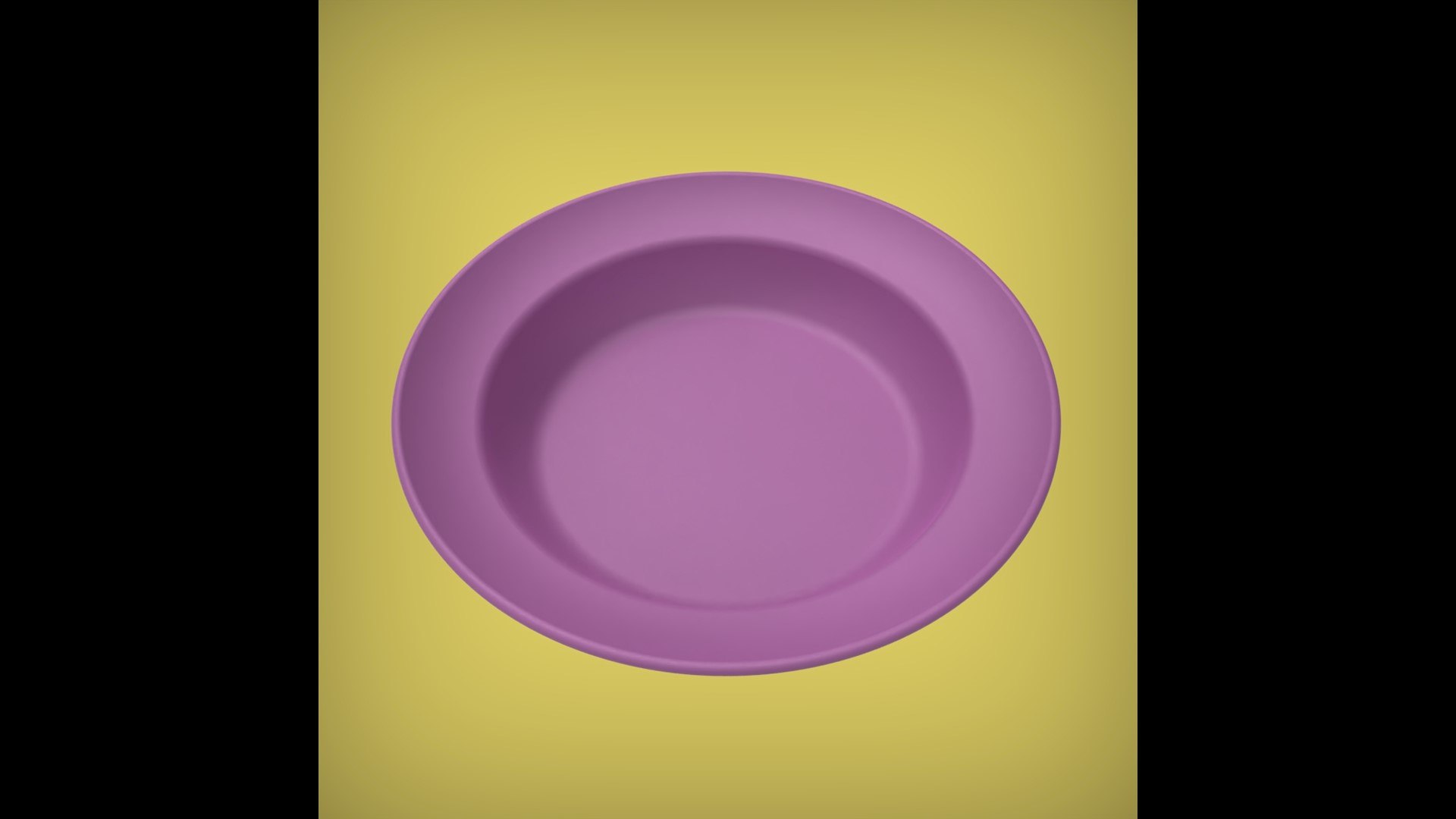 Printable Food Plate 3D Model - TurboSquid 2290208