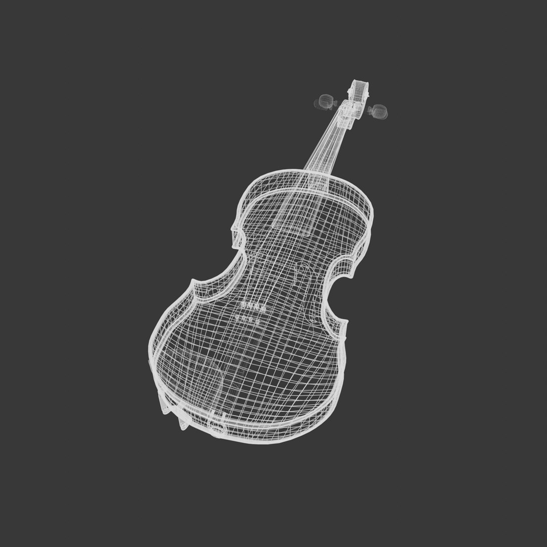 3D Model Violin Music Instrument - TurboSquid 1682868