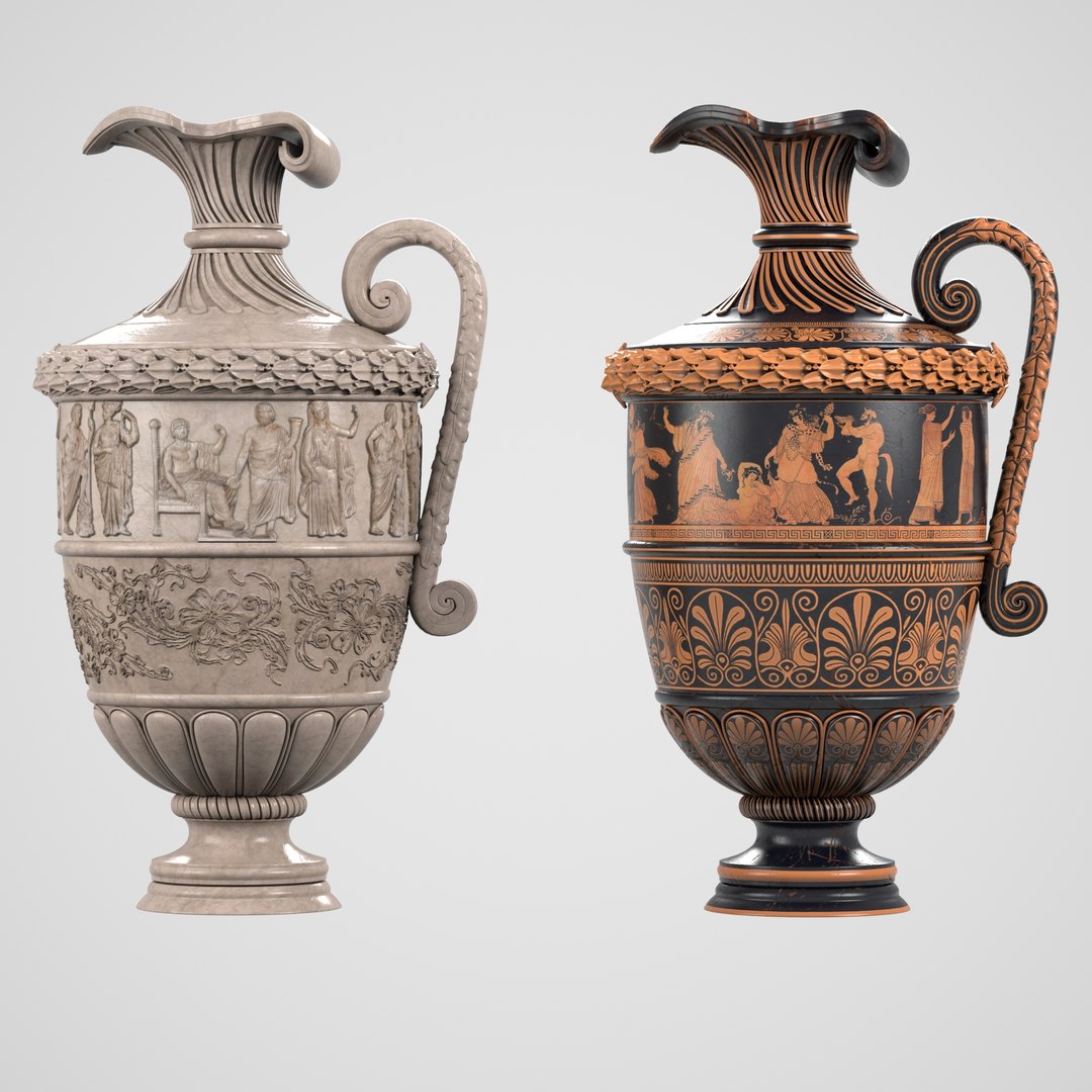 3d Model Archaic Vase