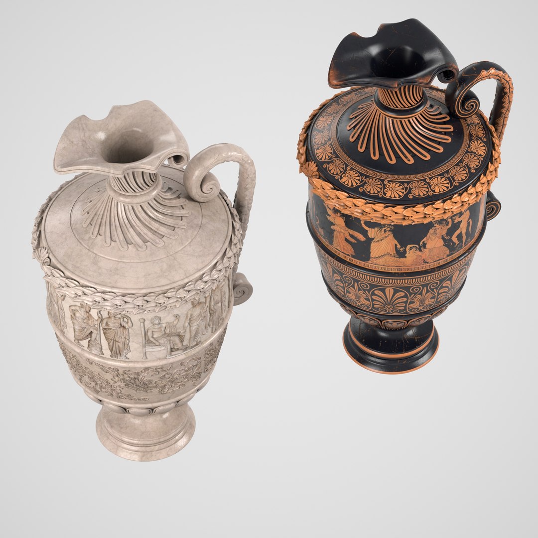 3d Model Archaic Vase