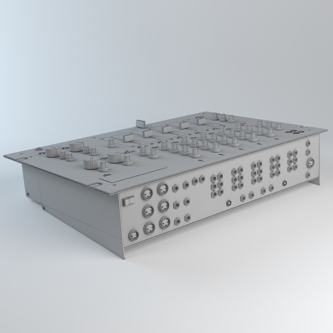 Mixer Pmc 500 3d Model