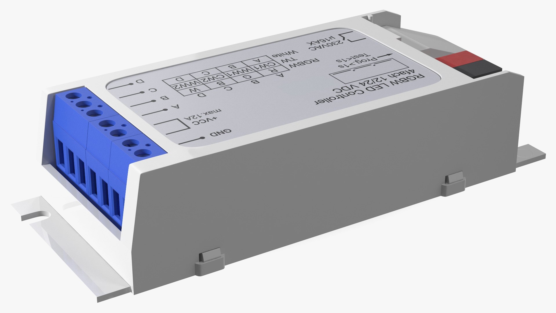 3D RGBW LED Stripes Controller Model - TurboSquid 1901513