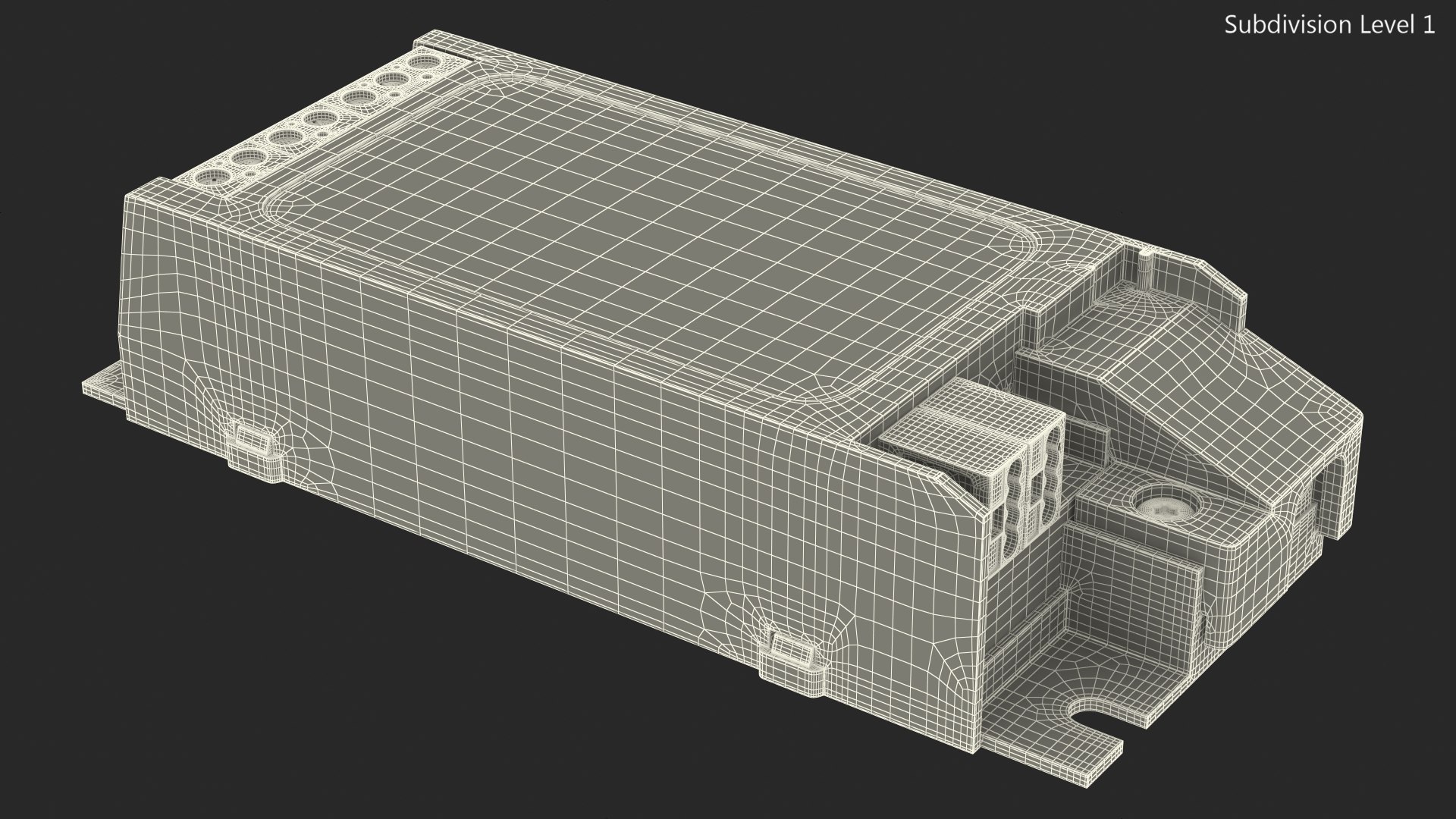 3D RGBW LED Stripes Controller Model - TurboSquid 1901513