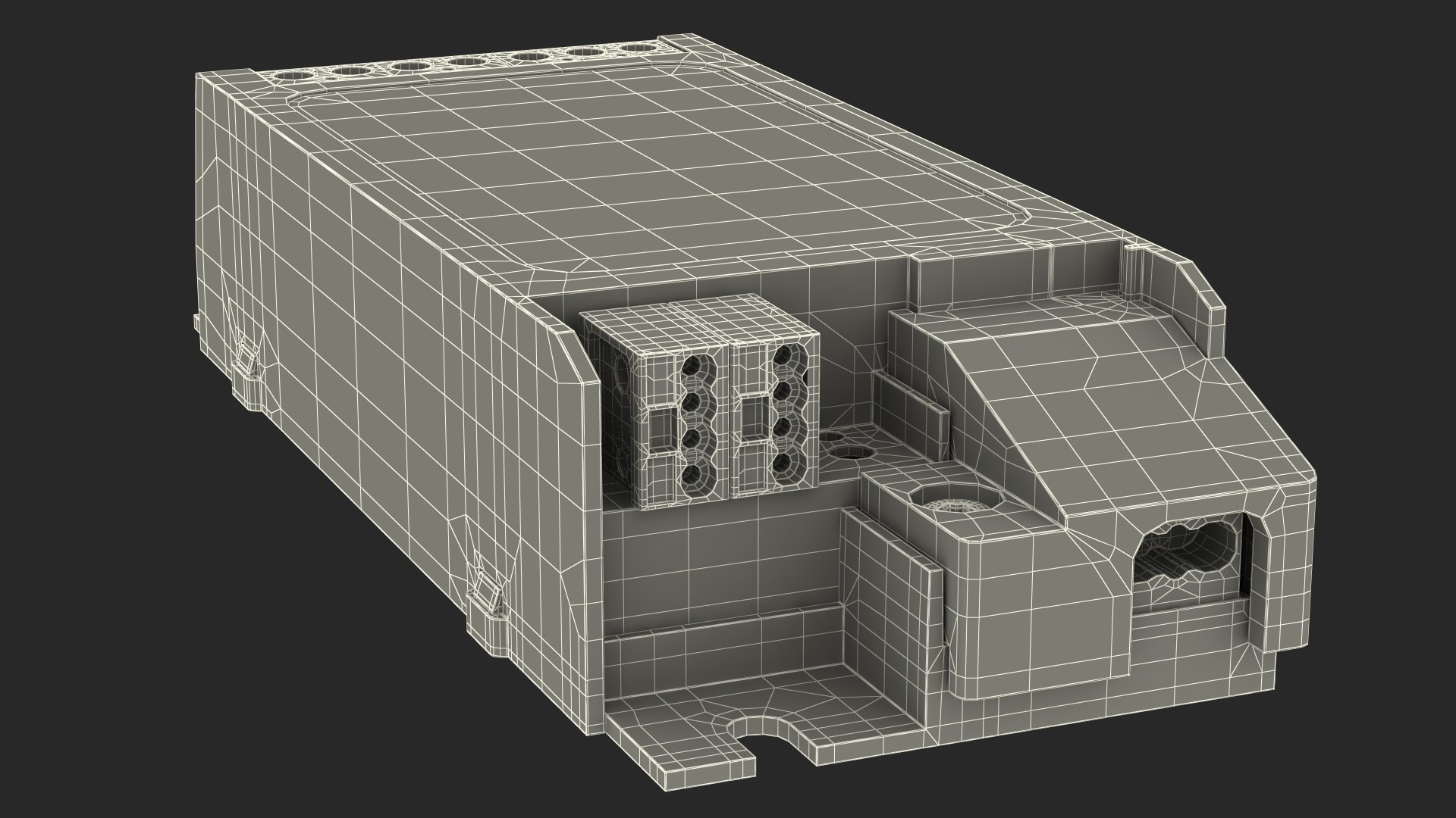 3D RGBW LED Stripes Controller Model - TurboSquid 1901513