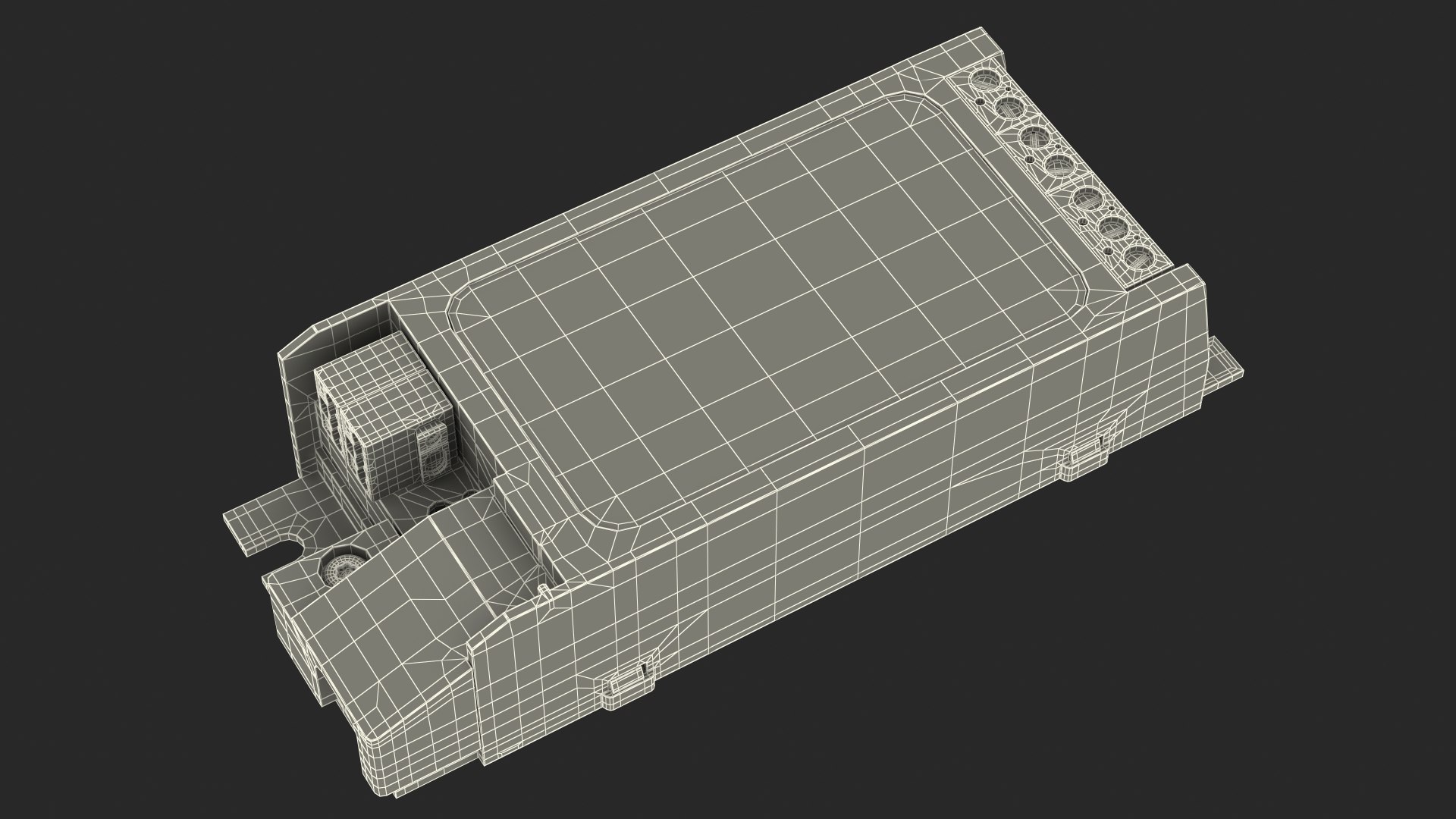 3D RGBW LED Stripes Controller Model - TurboSquid 1901513