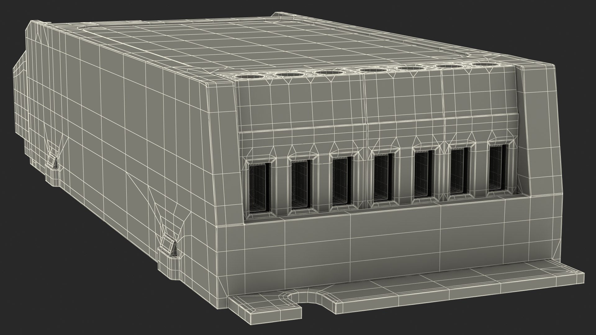 3D RGBW LED Stripes Controller Model - TurboSquid 1901513