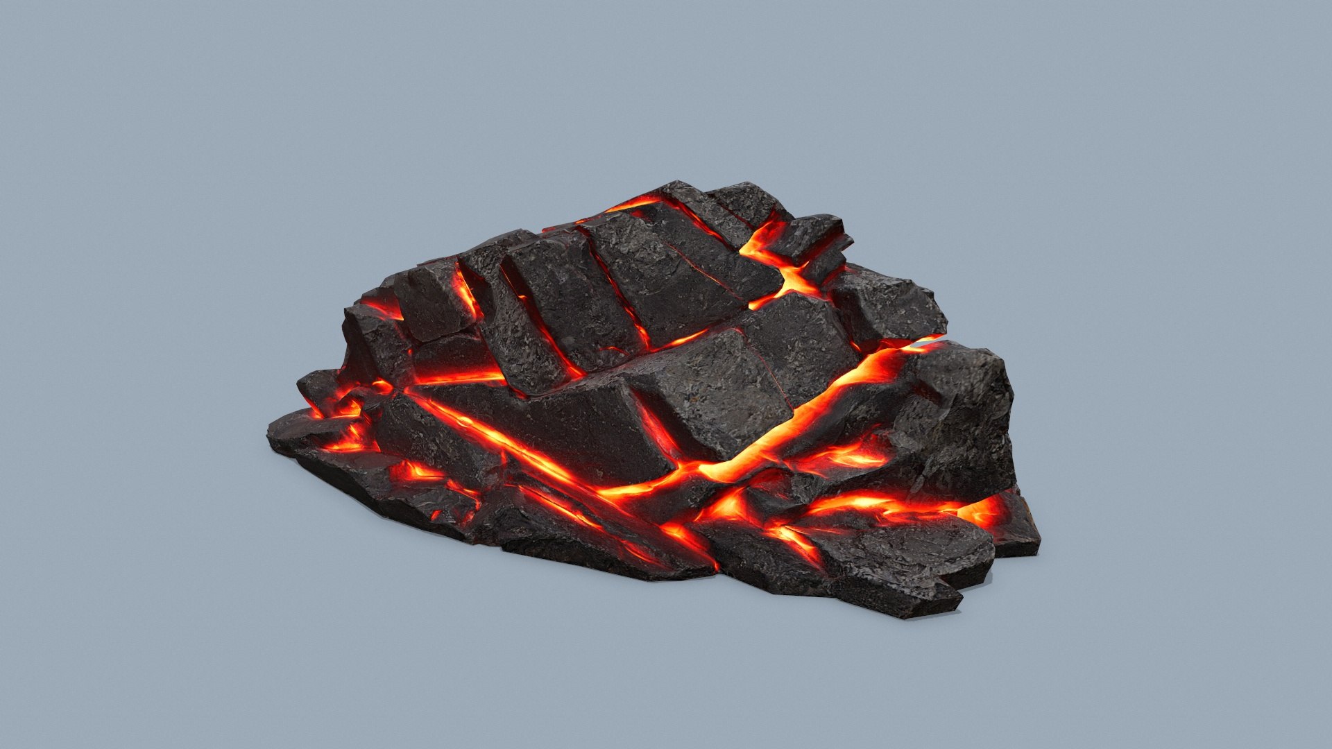 3D Lava Rocks Model - TurboSquid 2214789