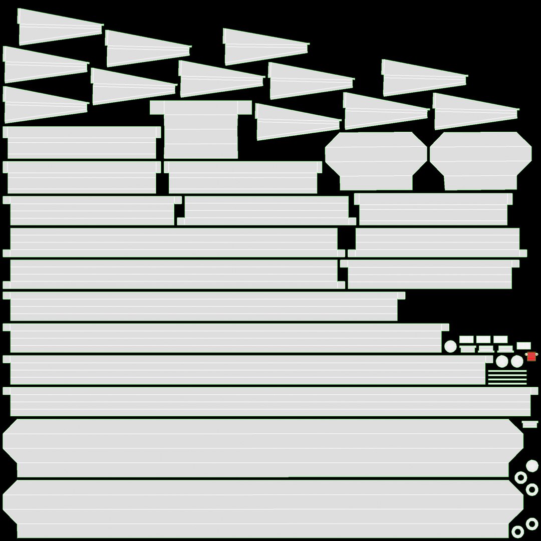 3D Store Square Tube Clothing Rack 4-way Model - TurboSquid 2188088