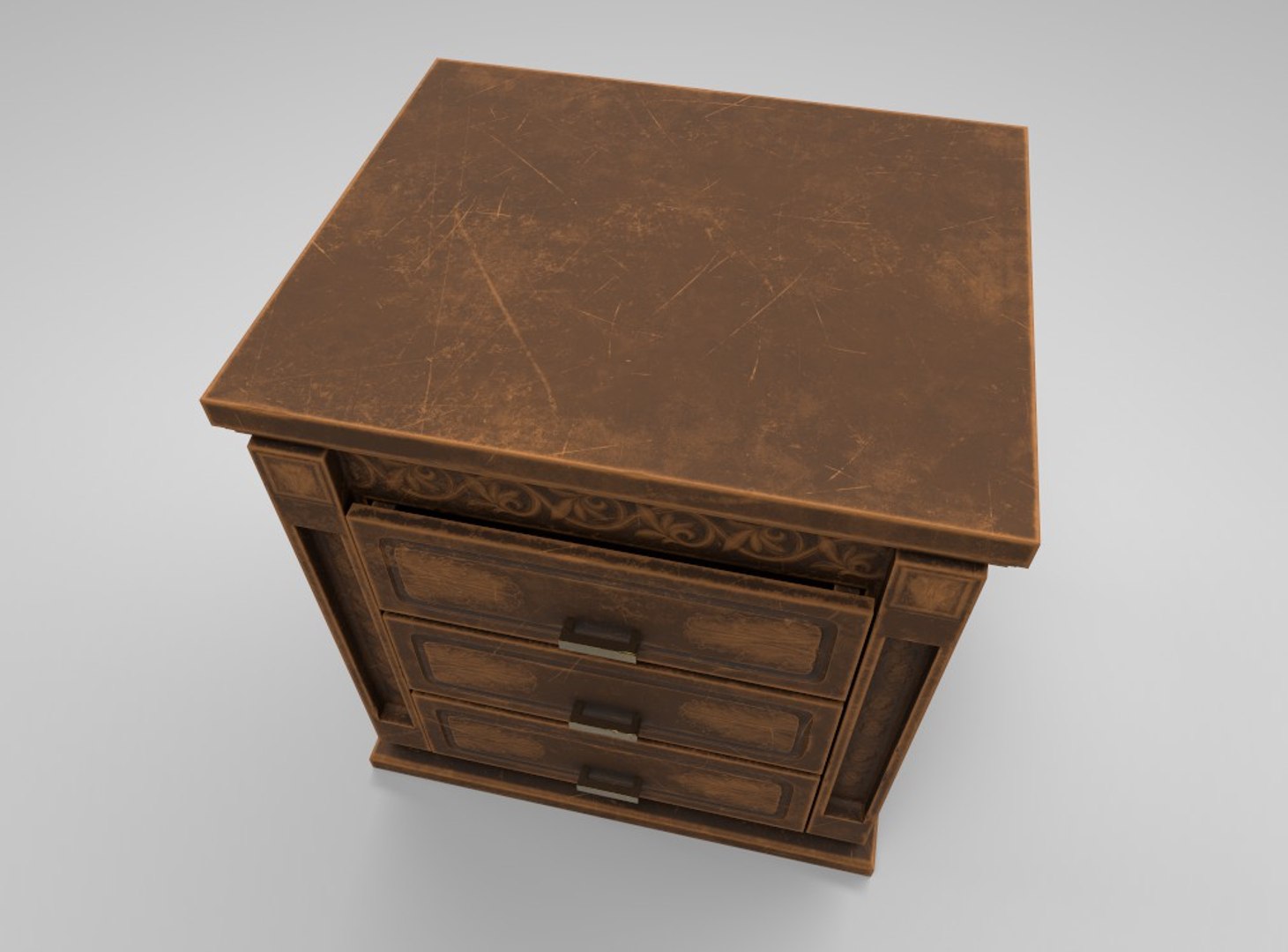 3D Small Night Table Model - TurboSquid 2208072