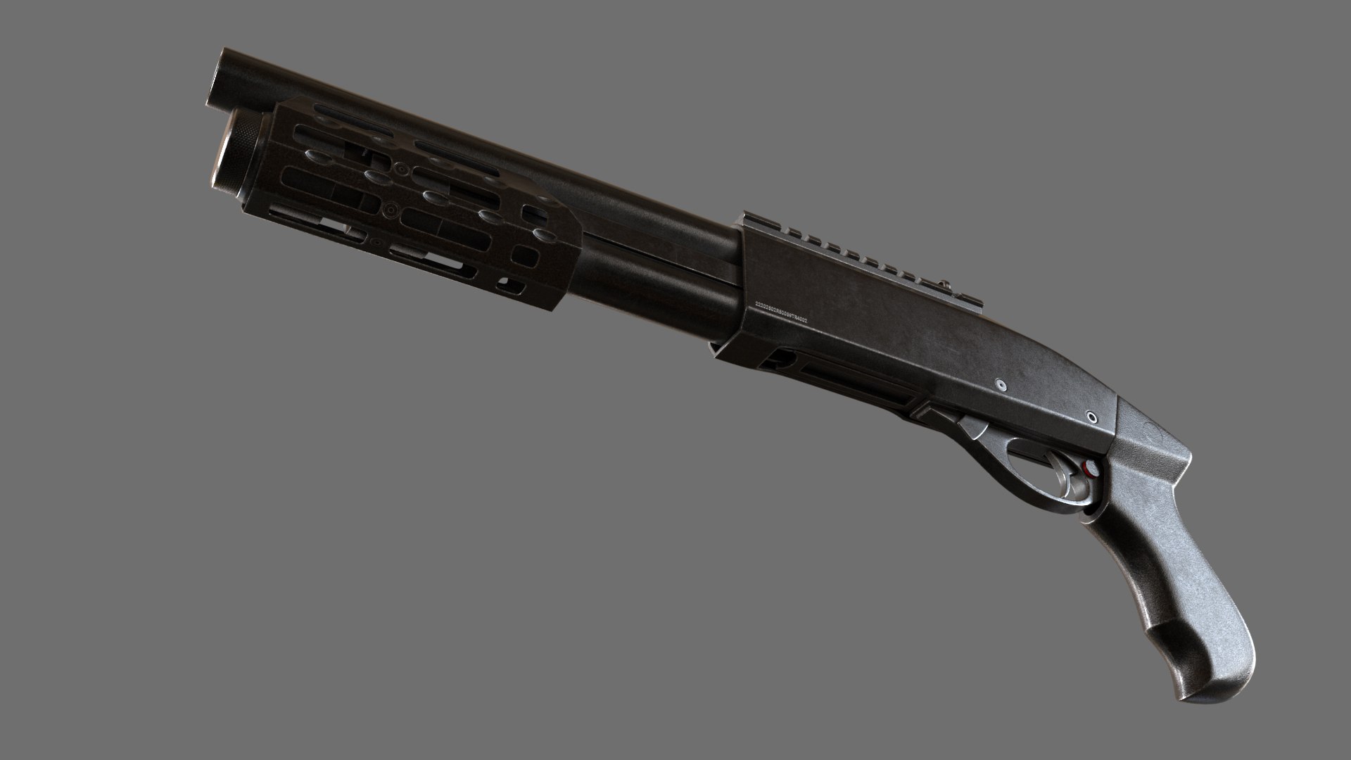 M8879 Shotgun 3D Model - TurboSquid 1981788