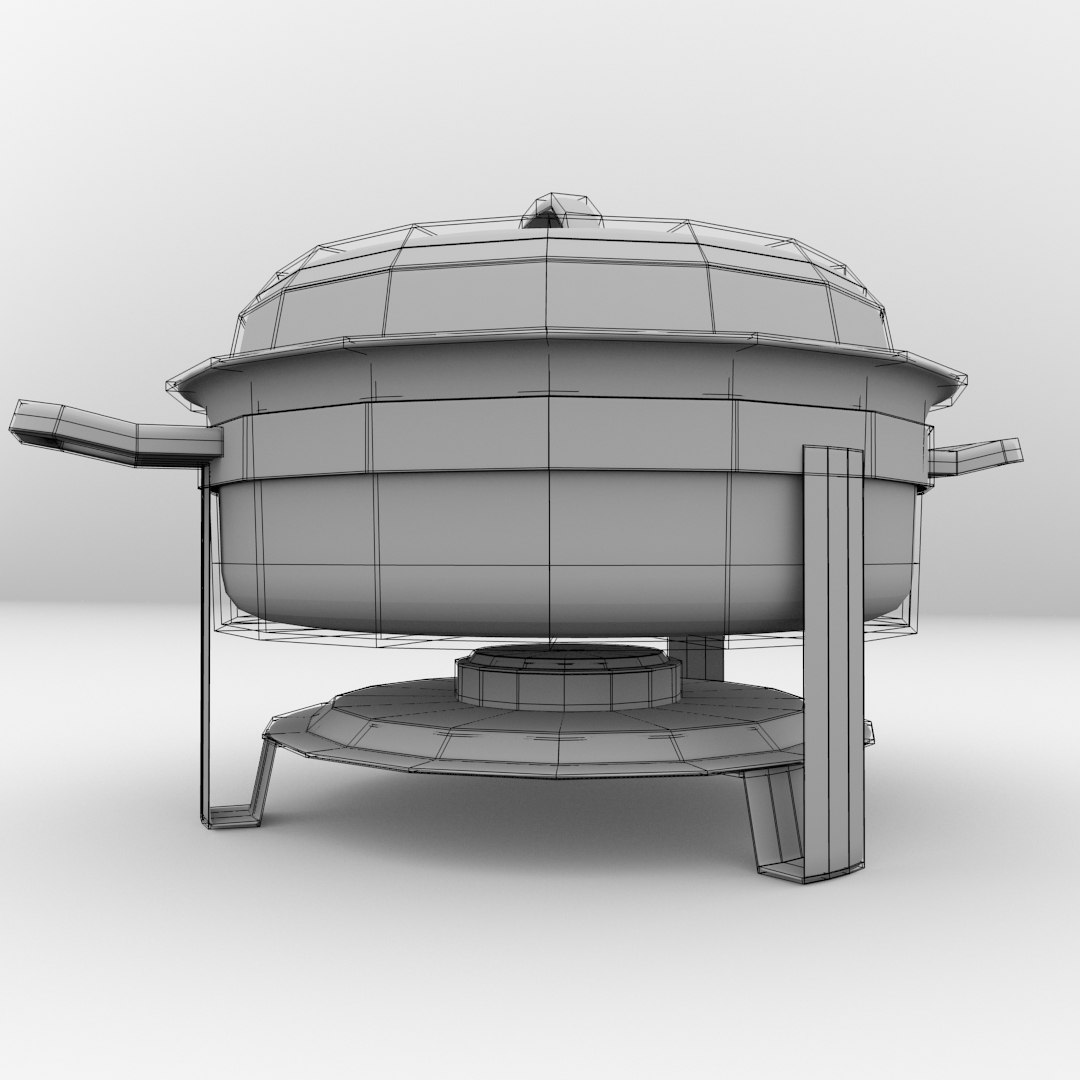 3d Model Chafing Dish