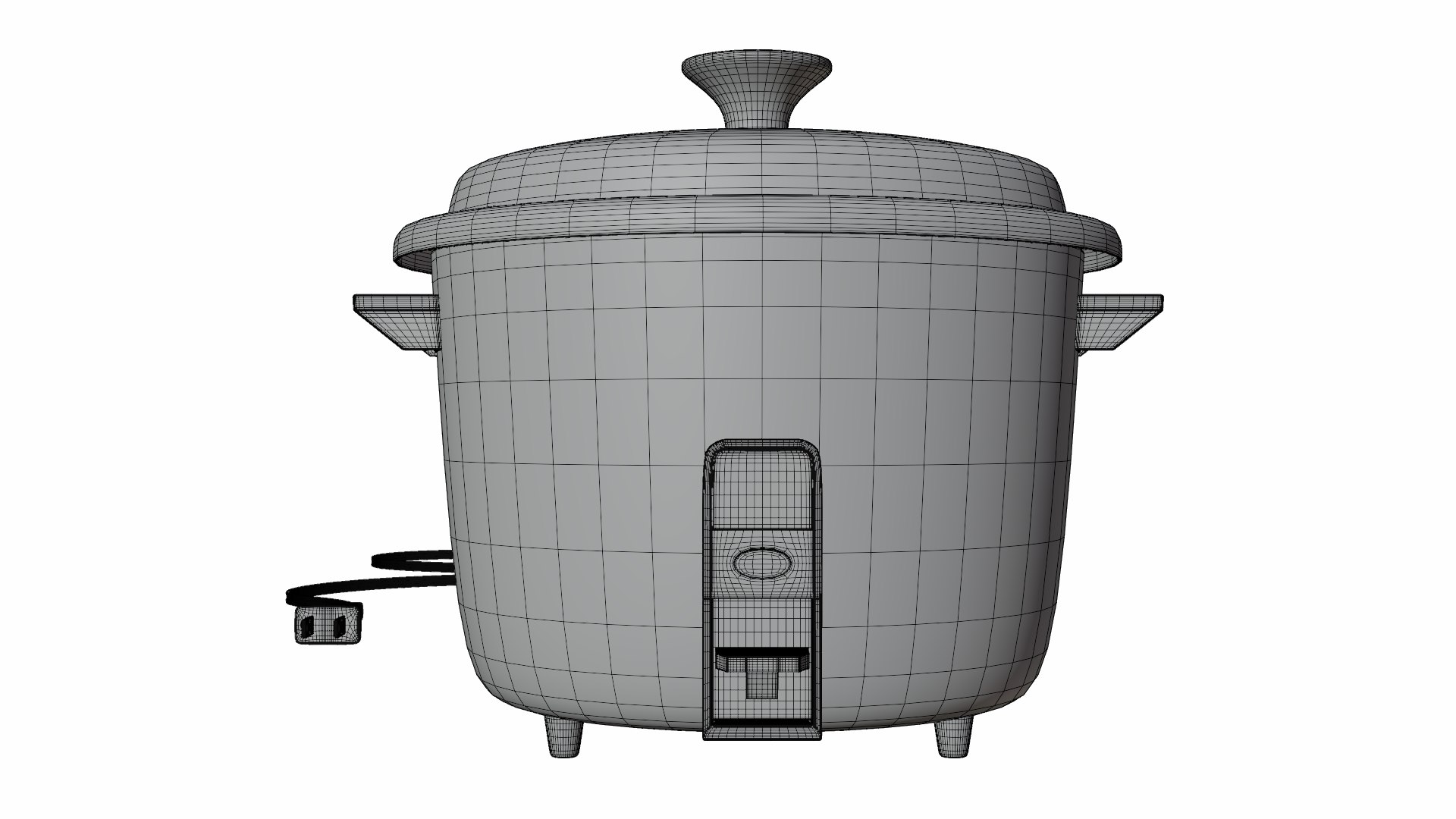 3D Model Stream Rice Pot - TurboSquid 1966918