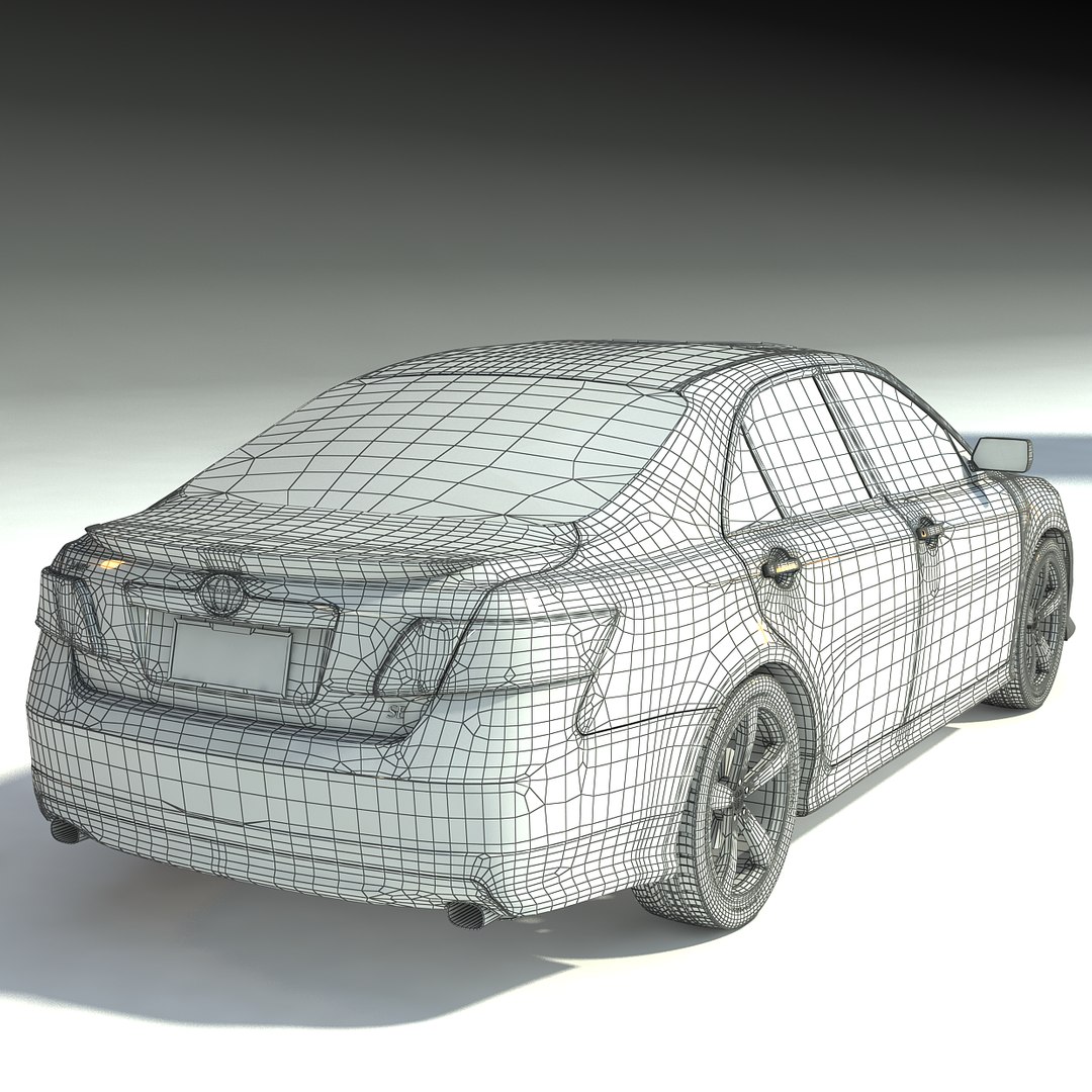 Toyota Camry 2011 3D Model - TurboSquid 1187108