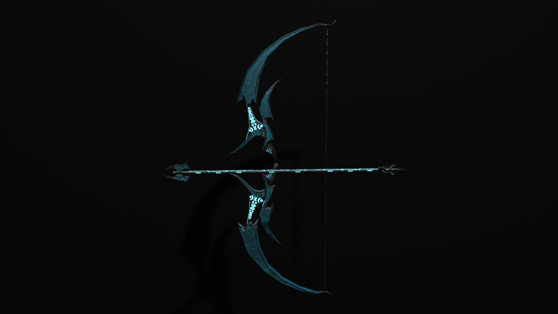 3D Stylized Bow And Arrow - TurboSquid 1987518