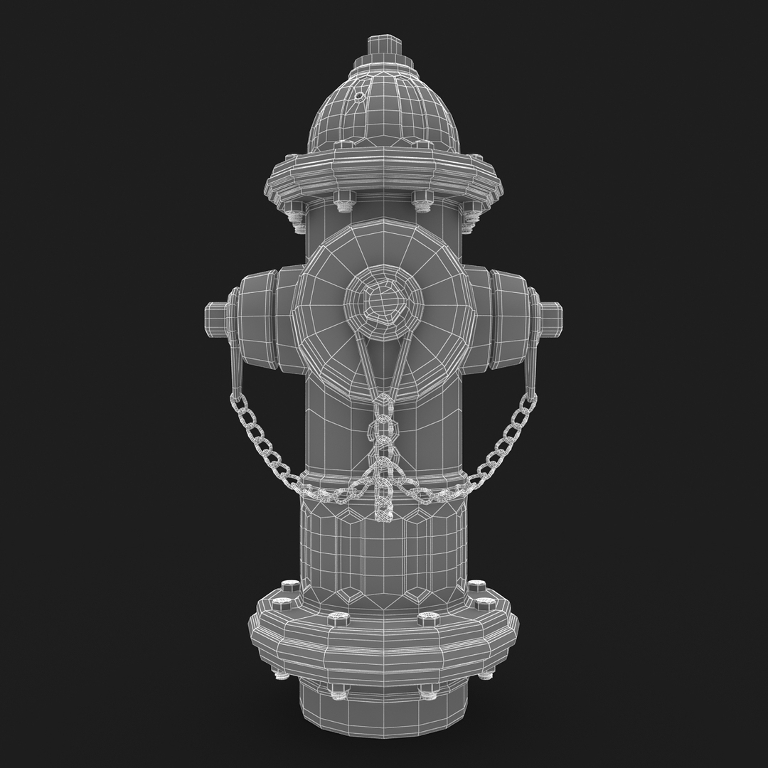 3ds Max Hydrant Scanline