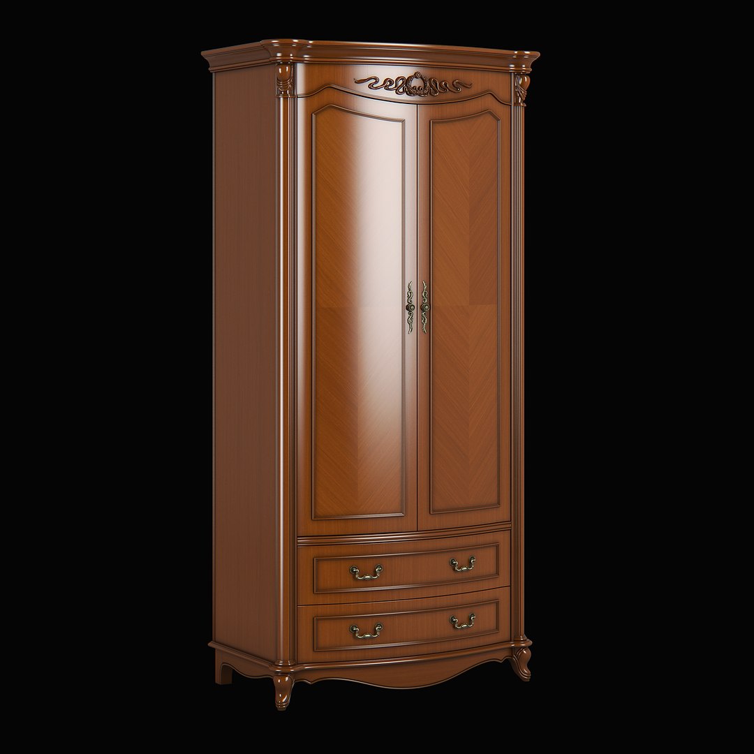 3D 2609200 230-1 Carpenter Wardrobe - TurboSquid 1168053
