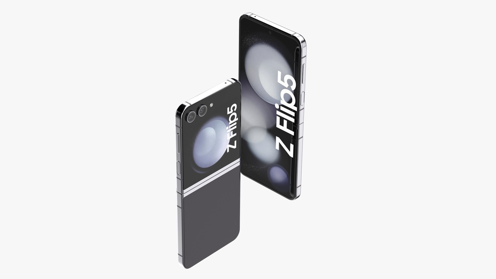 3D Samsung Galaxy Z Flip 5 Gray - TurboSquid 2096756
