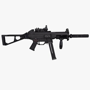 3D UMP Models - Browse & Download Formats - TurboSquid