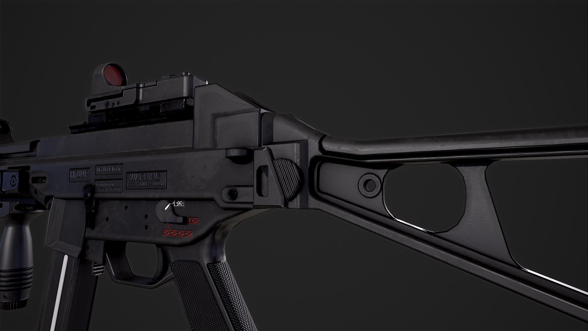 3D UMP-45 Gameready - TurboSquid 1817103