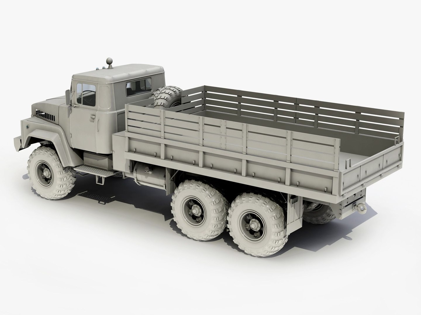 3d Model Truck 6x6