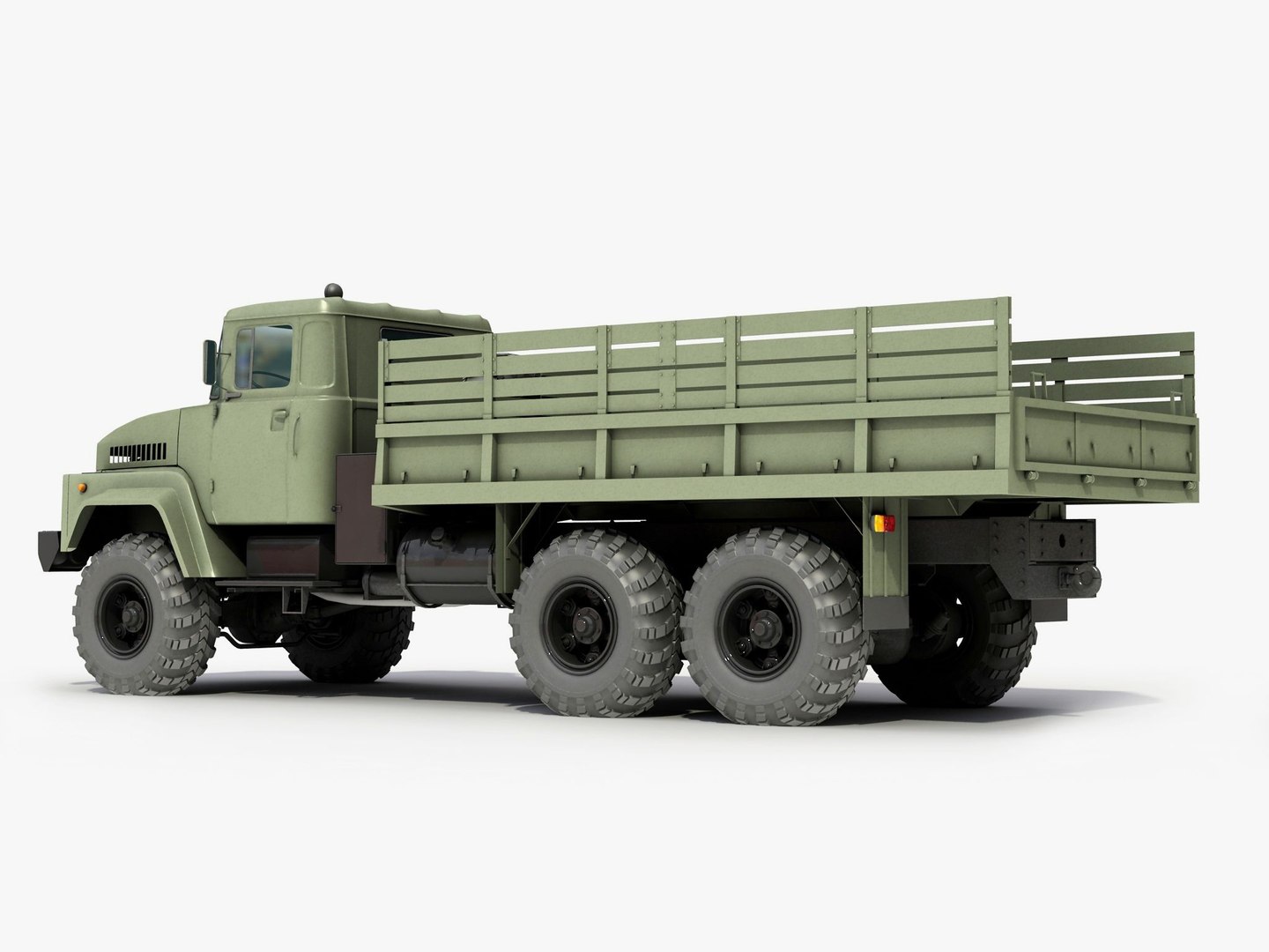 3d Model Truck 6x6