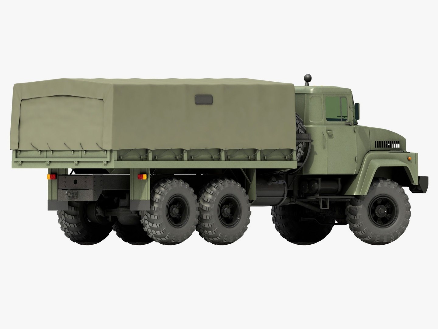 3d Model Truck 6x6