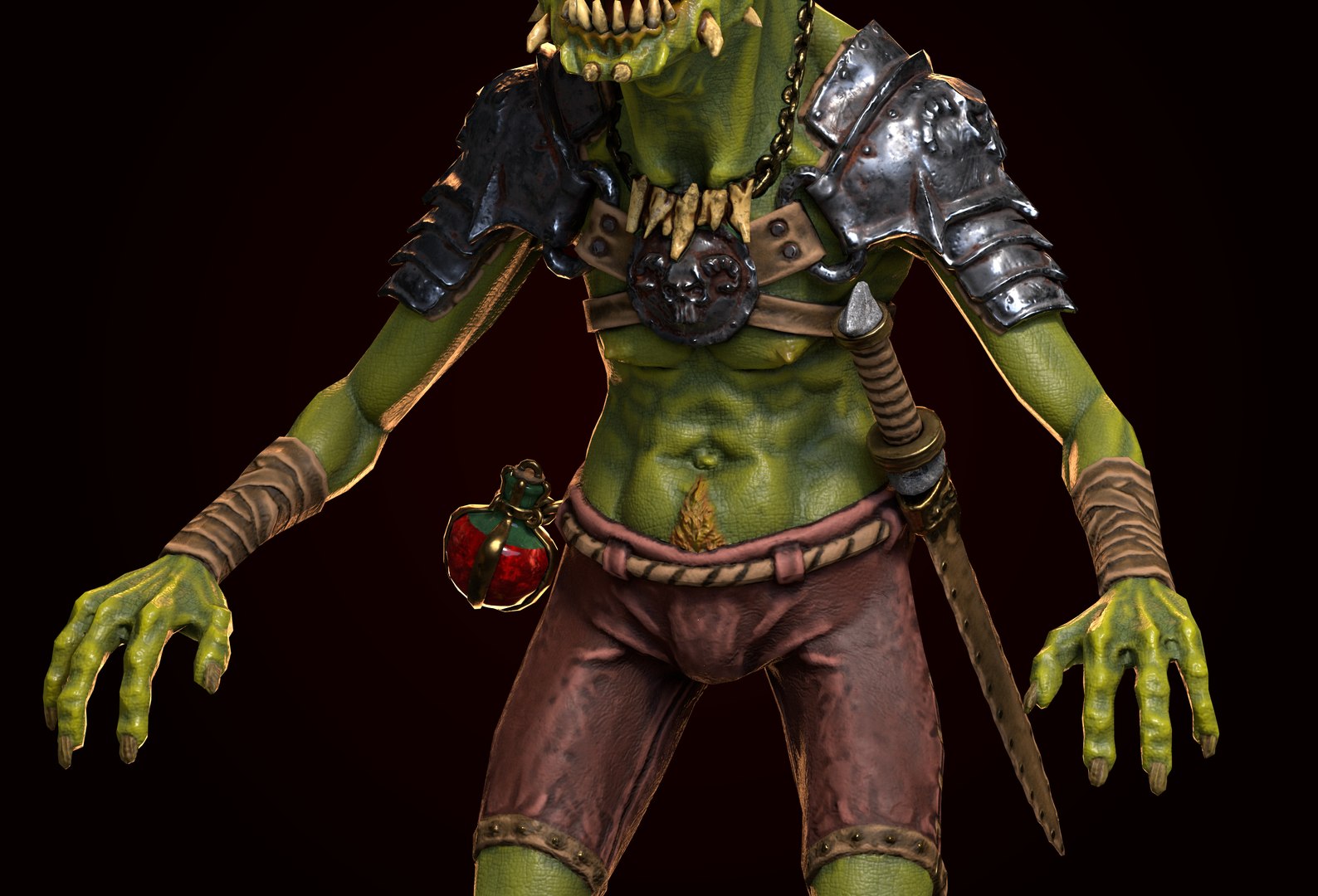 Goblin Low Poly PBR 3D - TurboSquid 1878466