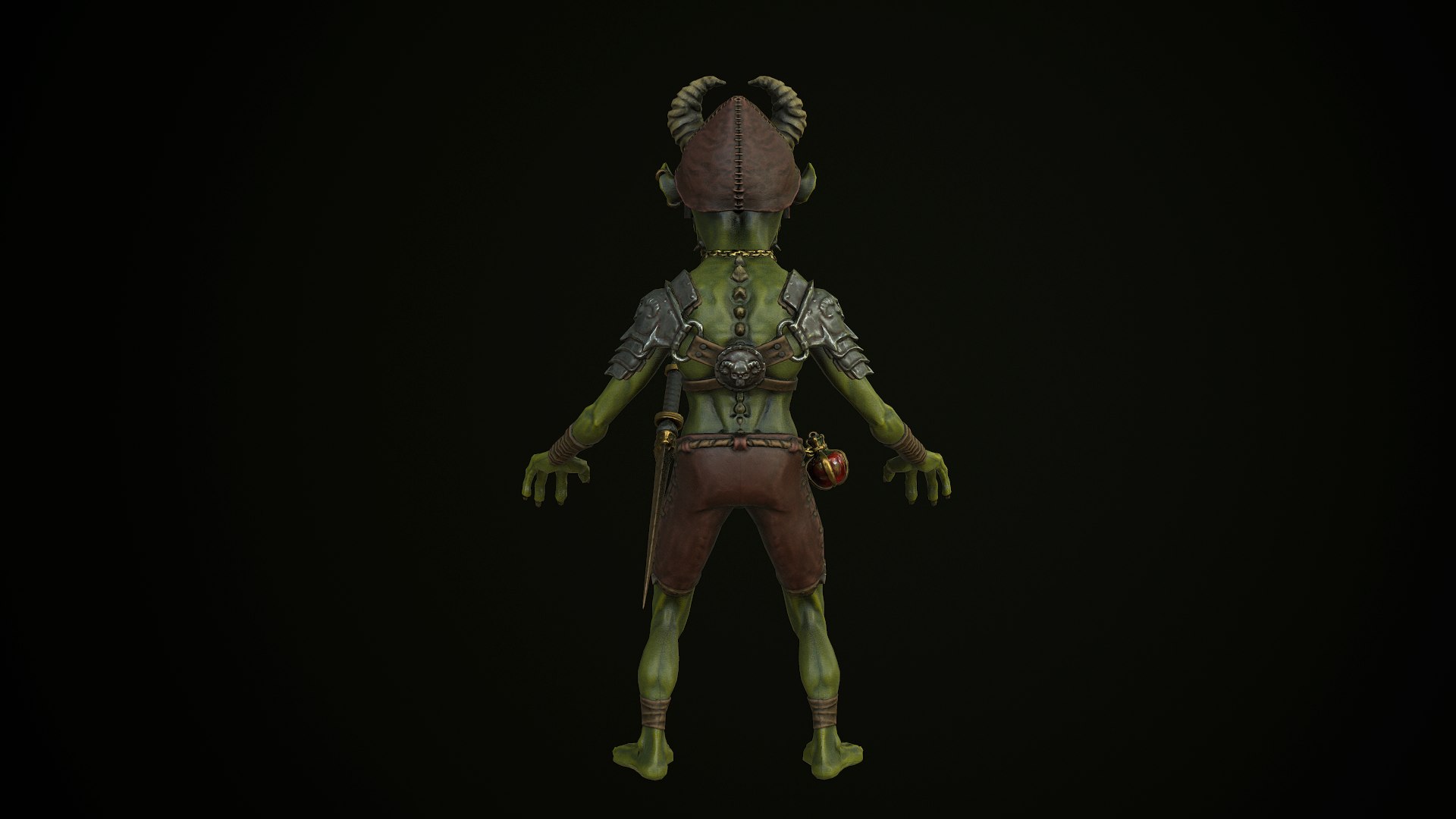 Goblin Low Poly PBR 3D - TurboSquid 1878466