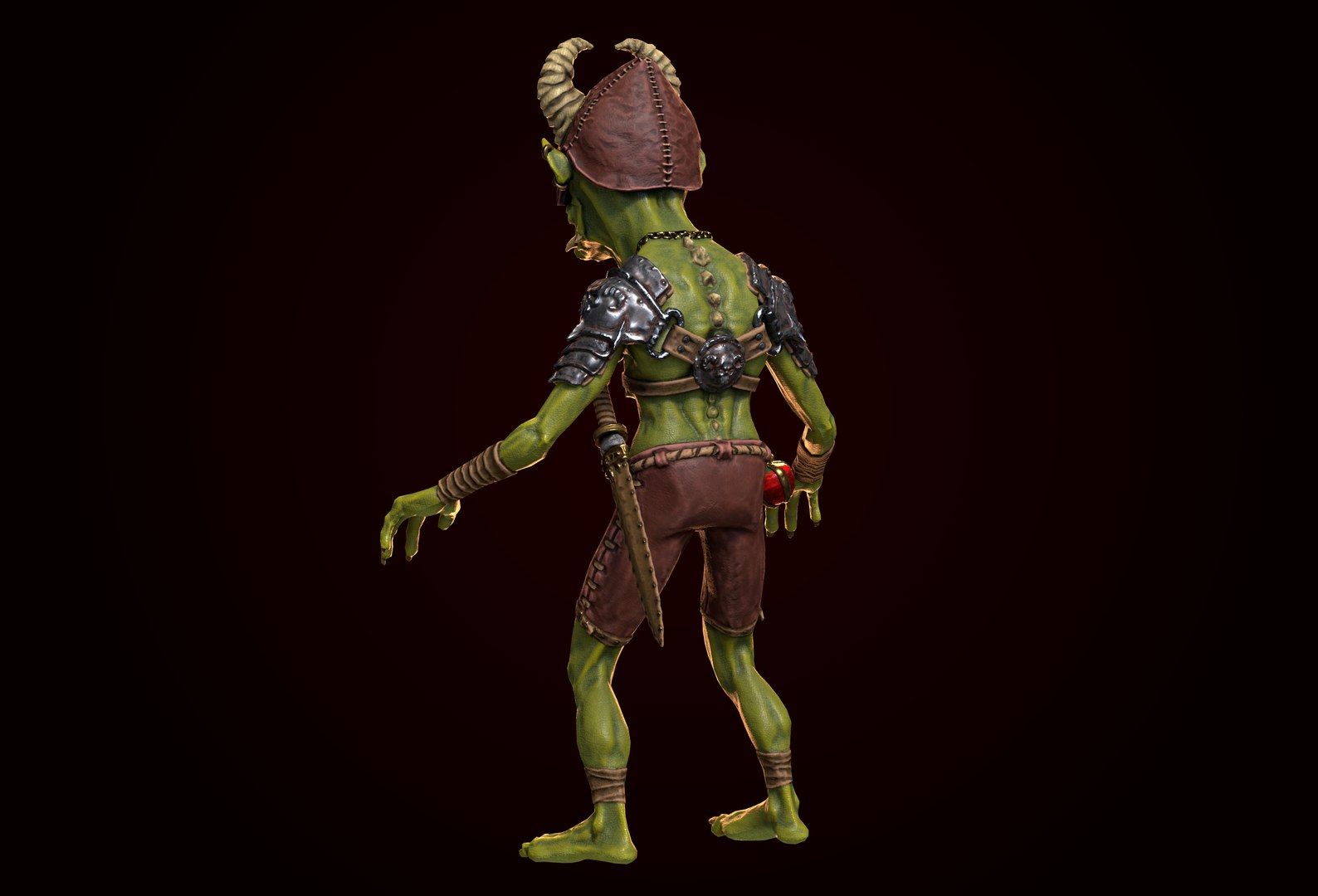 Goblin Low Poly PBR 3D - TurboSquid 1878466