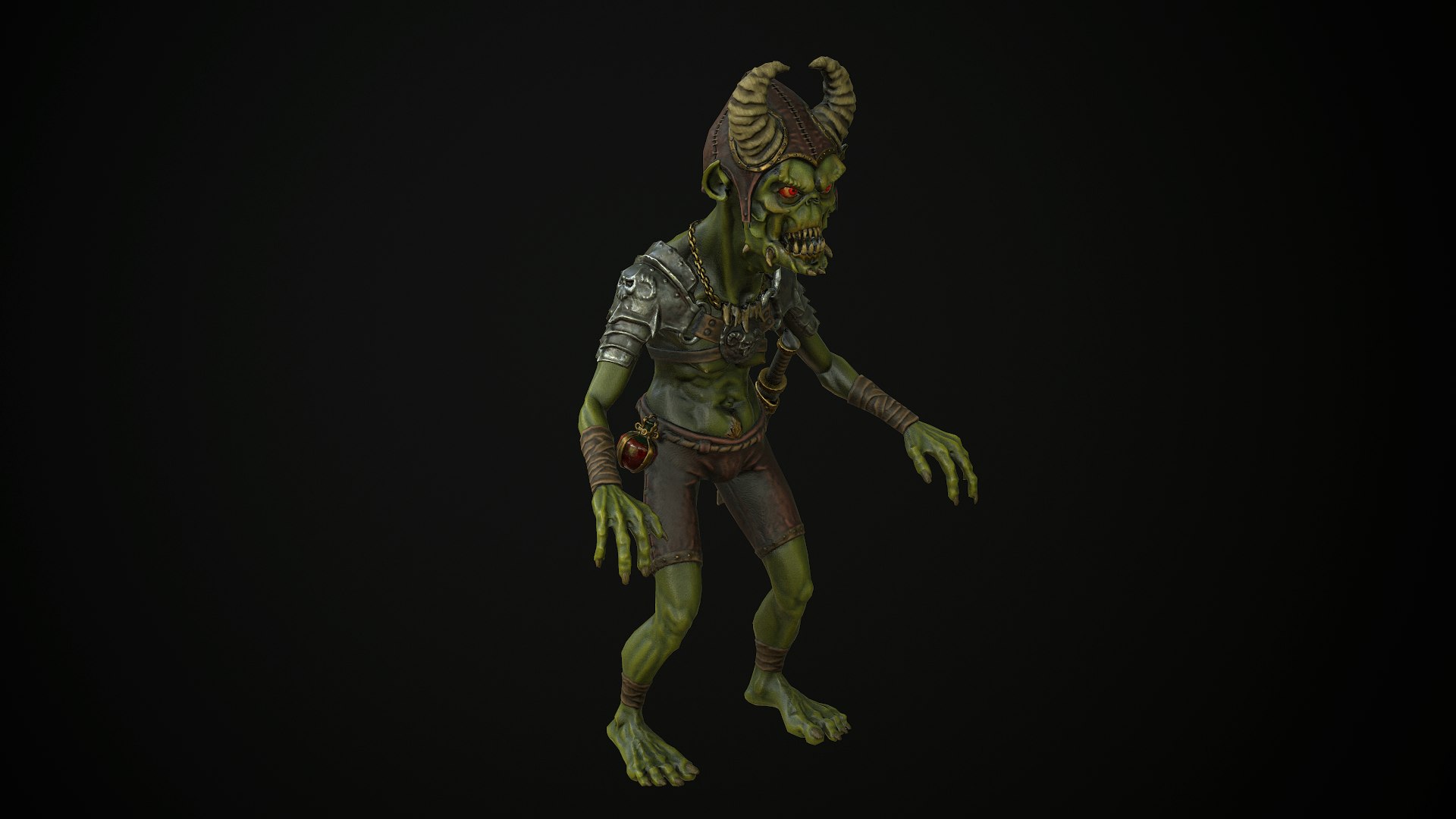 Goblin Low Poly PBR 3D - TurboSquid 1878466
