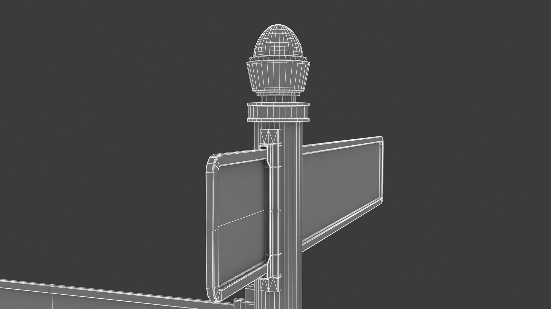 Street Sign 3D Model - TurboSquid 1639318