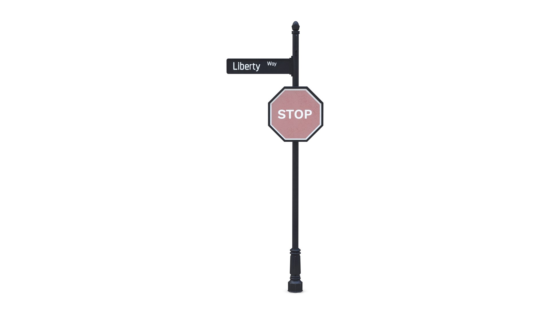 Street Sign 3D Model - TurboSquid 1639318