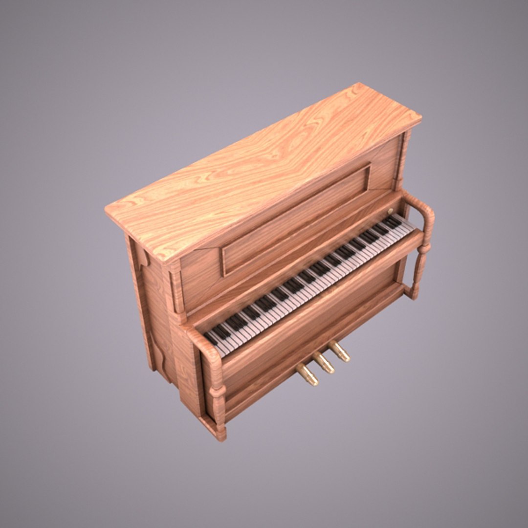 Piano 3d Model