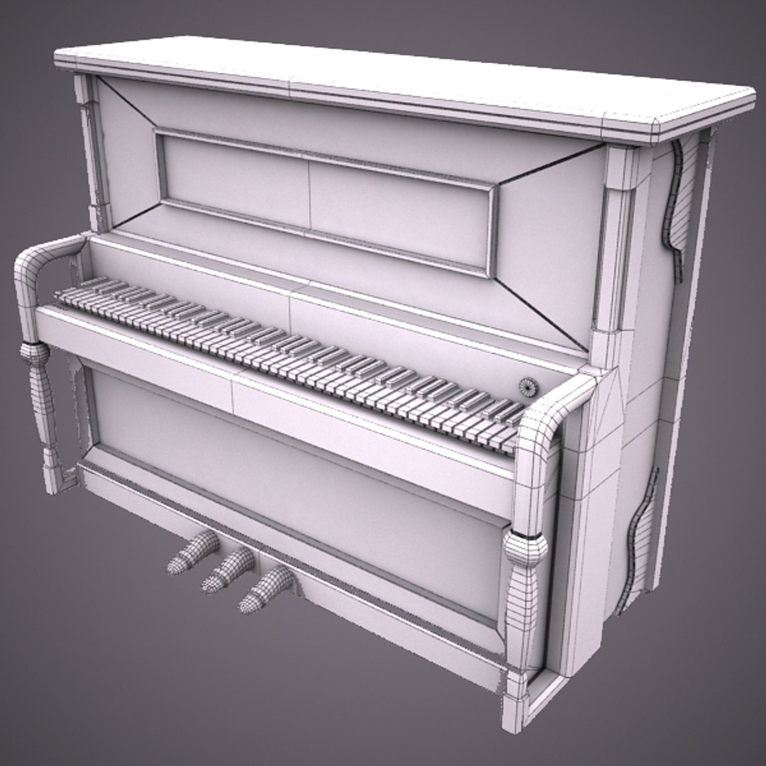 Piano 3d Model