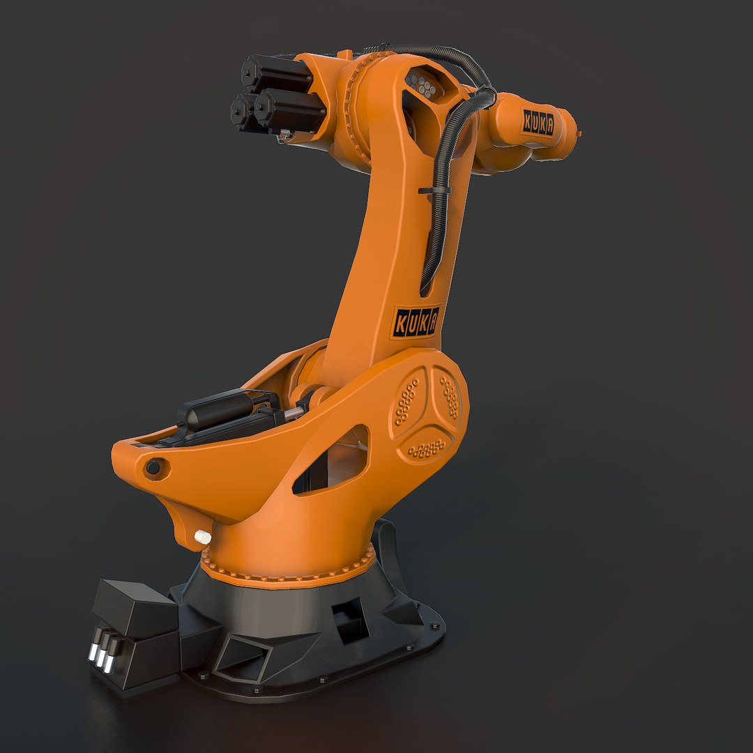 Industrial Robot Kuka Kr1000 3ds