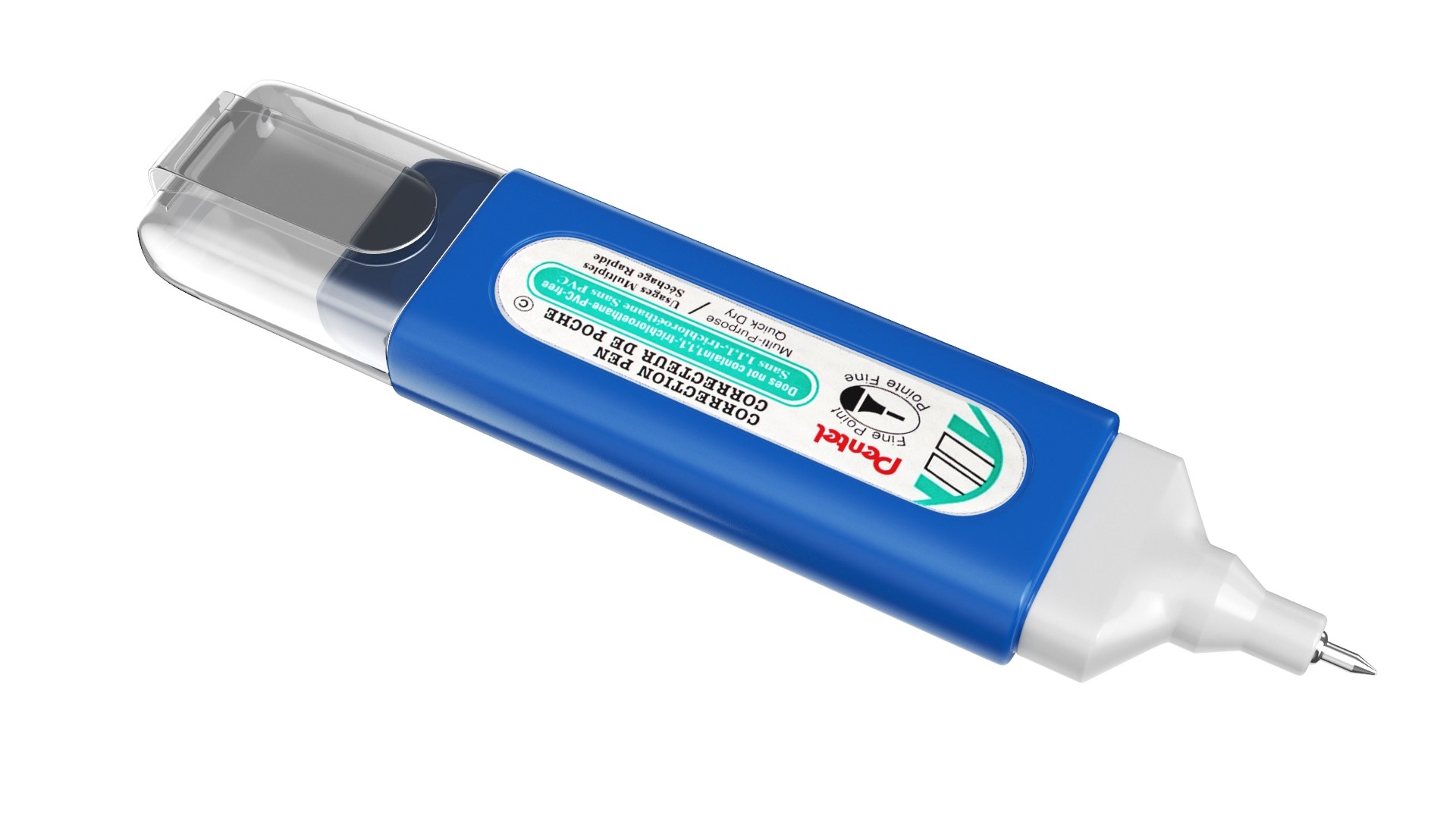 Correction Pen 02 3D Model - TurboSquid 1803851