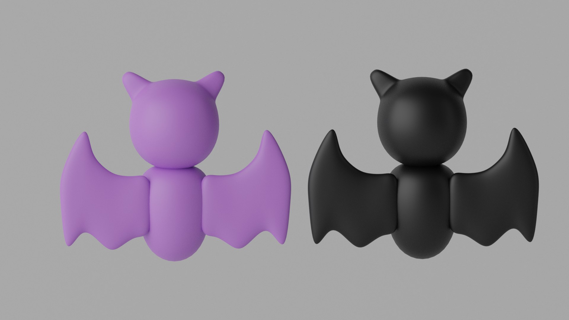Cartoon Bat 3D Model - TurboSquid 2194618