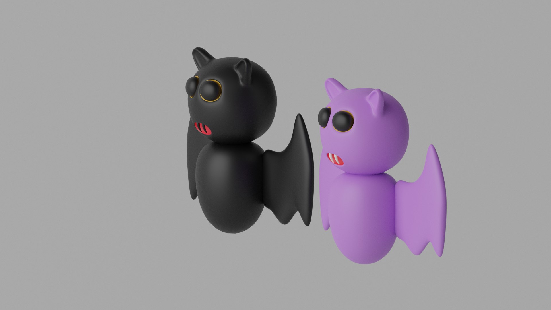 Cartoon Bat 3D Model - TurboSquid 2194618