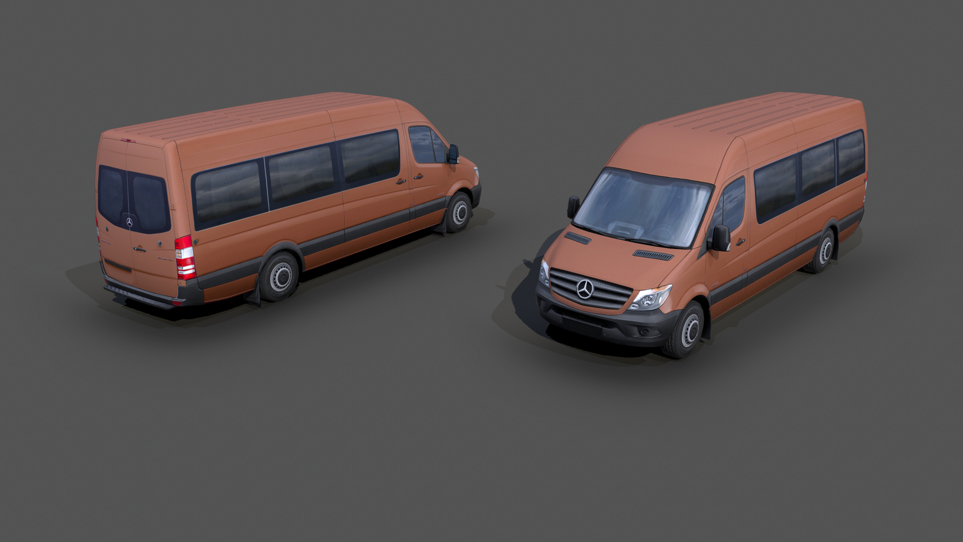 Mercedes Sprinter L3H2 Passenger Van 2016 model - TurboSquid 1818832