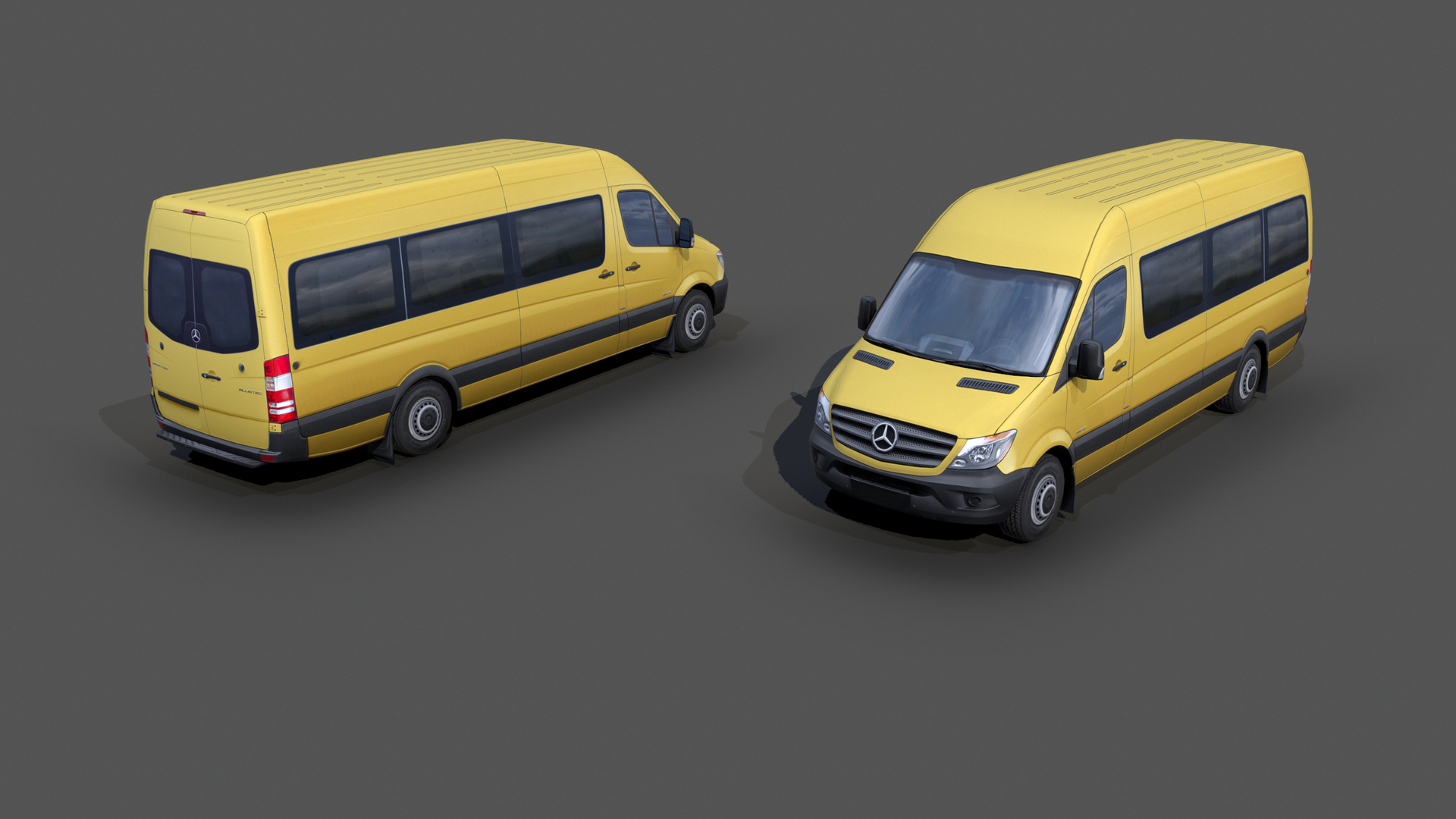 Mercedes Sprinter L3H2 Passenger Van 2016 model - TurboSquid 1818832