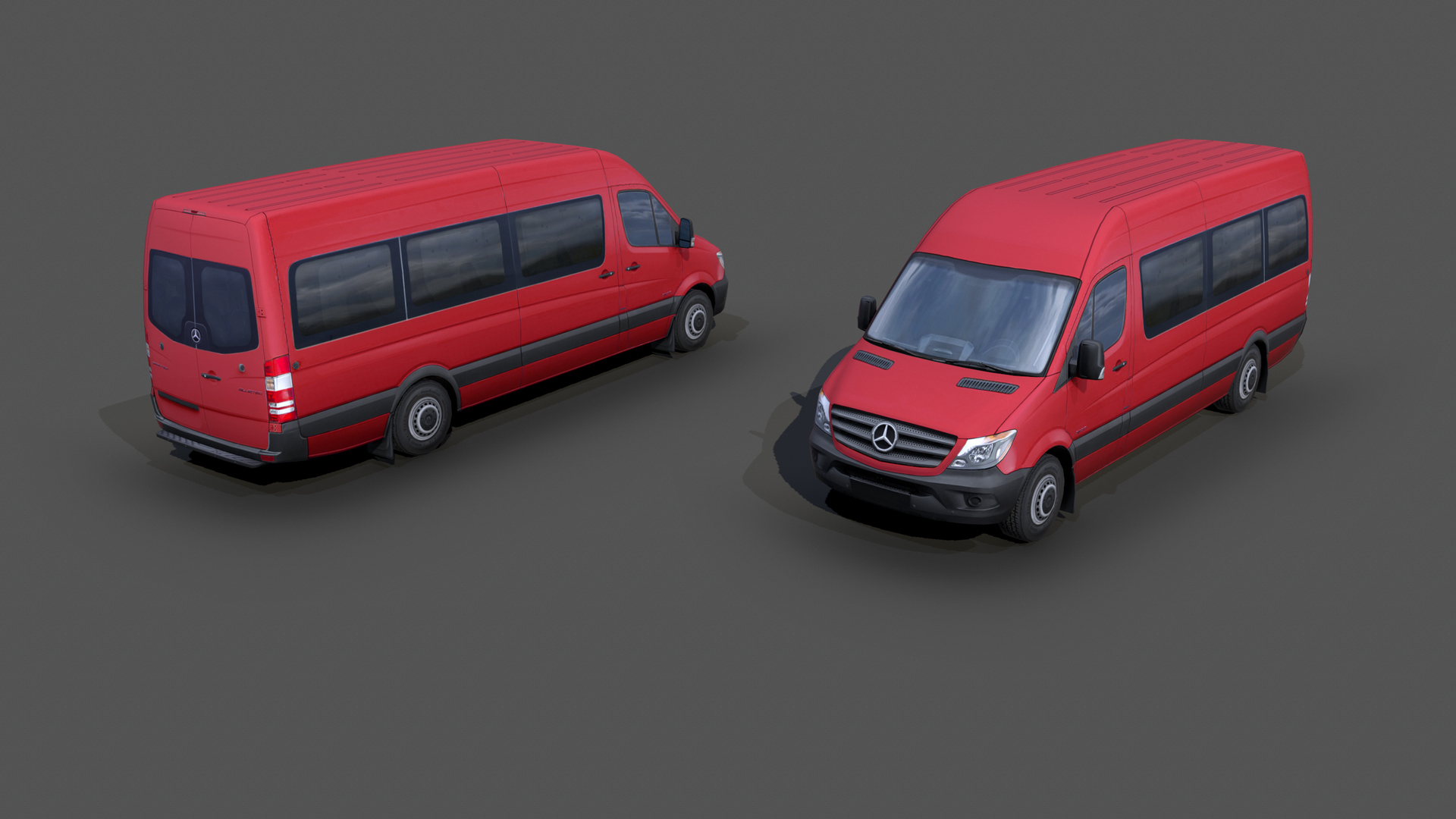 Mercedes Sprinter L3H2 Passenger Van 2016 model - TurboSquid 1818832